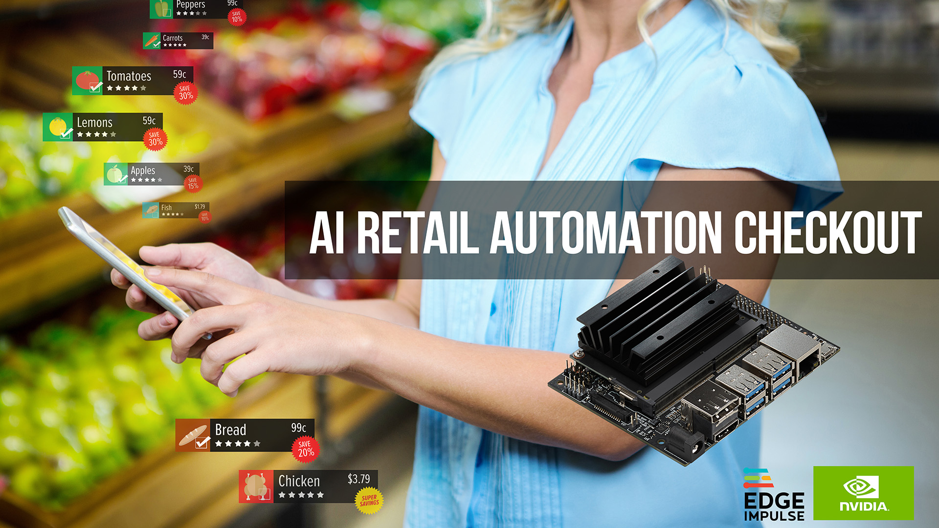 Edge Impulse AI Retail Automation Checkout
